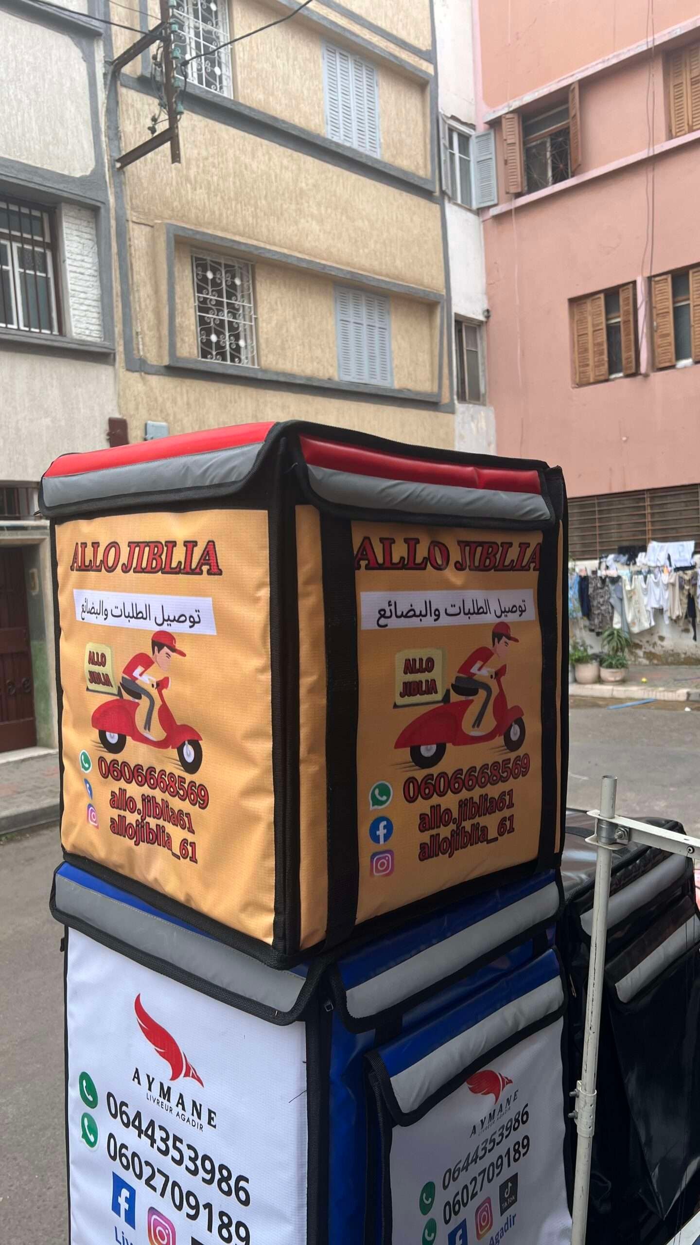 Box de livraison - Box livraison moto Maroc